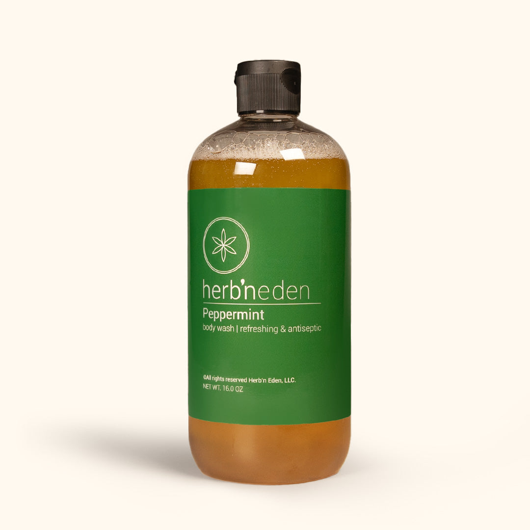 Organic Peppermint Body Wash – Herb'N Eden